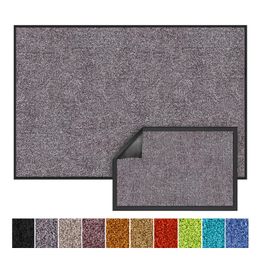 Karat Sauberlaufmatte Rhine XXL Unicolor XXL Teppich für Eingangsbereiche