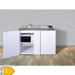 Stengel K&uuml;chen Kitchenline MKM 120 A wei&szlig; - Elektrokochfeld links