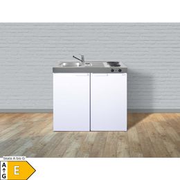 Stengel K&uuml;chen Kitchenline MK 100 wei&szlig; - Elektrokochfeld links