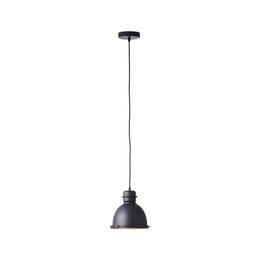 Brilliant Lampe, Kiki Pendelleuchte 21cm schwarz korund, Metall, 1x A60, E27, 42W,Normallampen (nicht enthalten)