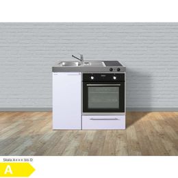 Stengel K&uuml;chen Kitchenline MKB 100 wei&szlig; - Glaskeramikkochfeld links