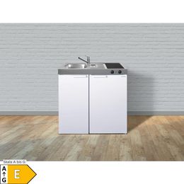 Stengel K&uuml;chen Kitchenline MK 90 wei&szlig; - Glaskeramikkochfeld rechts