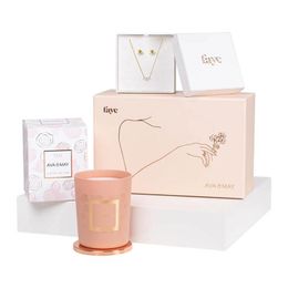 Paul Valentine Geschenkset "Ava&May X FAYE" Messing (Farbe: 18K vergoldet)