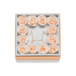 Paul Valentine Geschenkset"Sparkling Love Rosebox"Messing (Farbe: 18K vergoldet)