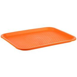 APS Tablett orange rechteckig 35,0 x 27,0 cm