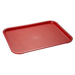 APS Tablett rot rechteckig 35,0 x 27,0 cm