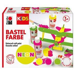 4 Marabu KiDS Acrylfarben farbsortiert 4 x 80,0 ml