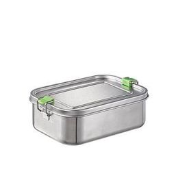 APS Lunchbox L 6,5 cm hoch silber