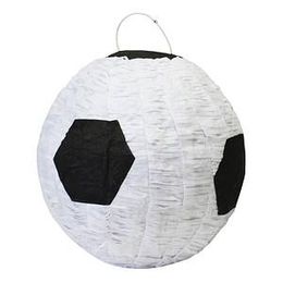 Amscan® Piñata schwarz/weiß Fußball Ø 26,6 cm