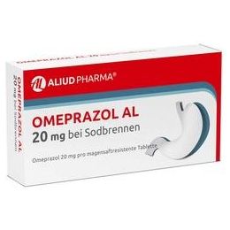 ALIUD Omeprazol AL 20 mg b.Sodbr.magensaftres.Tabletten 7 St