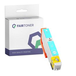 FairToner Kompatibel für Epson Expression Photo XP-65 (C13T24354010 / 24XL) Druckerpatrone Photo Cyan