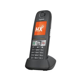 Gigaset E630HX Schnurloses Telefon, Schwarz