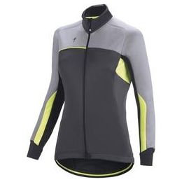 Specialized Element RBX Comp Damen Jacke | anthracite-light grey-neon yellow - M