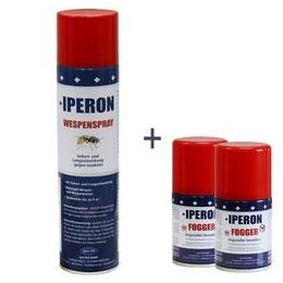 LYRA PET IPERON® 200 ml Fogger Ungeziefervernebler & 400 ml Wespenspray im Set + Zeckenhaken
