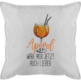 Shirtracer Dekokissen Aperol wäre mir jetzt auch lieber