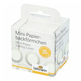 Birkmann Muffinform Mini-Papierbackförmchen Weiß Ø 4.5 cm