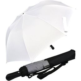 iX-brella Taschenregenschirm Trekking Golf-Taschenschirm XXL mit Umhängetasche