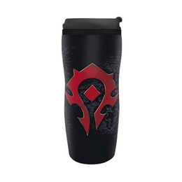 ABYSTYLE Tasse World of Warcraft Reisebecher mit Logo der Horde