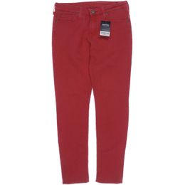 Lee Damen Jeans, rot, Gr. 38