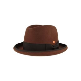 Mayser Filzhut eleganter Homburg Wollfilz-Anlasshut mit Einfass