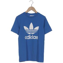 adidas originals Damen T-Shirt, blau, Gr. 36