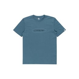 Quiksilver T-Shirt »Level Up« Aegean Blue M M Material: Rippstrick-Material aus Baumwolle...