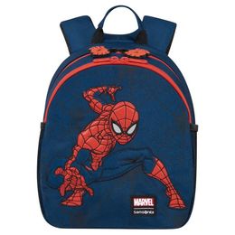 Samsonite Kinderrucksack Disney Ultimate 2.0 BP S Marvel Spiderman web, aus recyceltem Material, rot