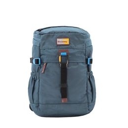 Discovery Sportrucksack Icon, aus robustem rPet Polyester-Material, blau