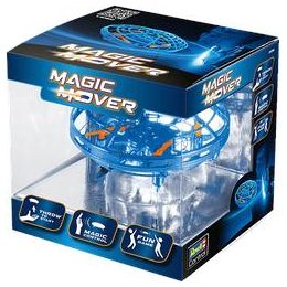 Lampenwelt REVELL Quadcopter "MAGIC MOVER" blau Fun-Spielzeugdrohne, Blau/Transparent