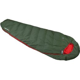 High Peak Mumienschlafsack Schlafsack Pak 600 Eco, grün|rot
