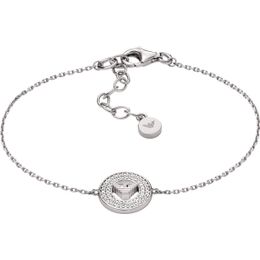 Emporio Armani Damen Armband, 925er Silber, silber