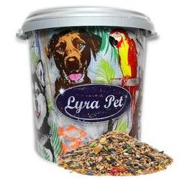 10 kg LYRA PET® Nymphensittichfutter Großsittichfutter in 30 L Tonne
