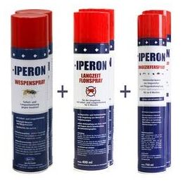 LYRA PET IPERON® 3 x 750 ml Ungezieferspray & 3 x 400 ml Flohspray & 3 x 400 ml Wespenspray im Set