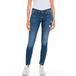 Replay 5-Pocket-Jeans NEW LUZ in Ankle-Länge, blau