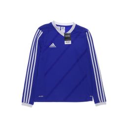 Adidas Herren Langarmshirt, blau, Gr. 164