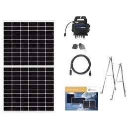OSNATECH Mini-PV-Set Premium Starter 600 Glas 385W-1 "Balkonkraftwerk" Balkon-Solaranlage