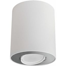 Licht-Erlebnisse - Spot milena Weiß Silber Decke Leuchte Lampe - Weiß, Silber