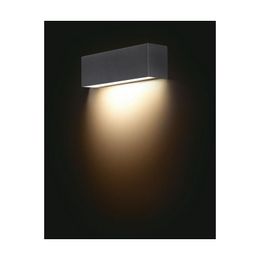 Licht-Erlebnisse - Wandlampe Metall Graphit Modern straight - Graphit