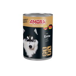 Amora AMORA Dog Hundefutter, Nassfutter, Ente 6x400g