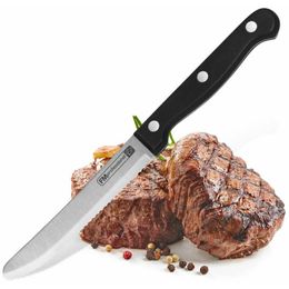 FMProfessional Steakmesser mit Wellenschliff by Fackelmann – Scharfes Messer für Steak und Pizza – Langanhaltend scharfe Klinge für Gastro &