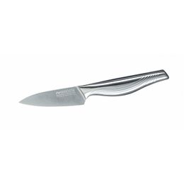 Nirosta - Gemüsemesser swing, Küchenmesser Edelstahl, rutschfester Griff, scharfes Messer zum Schneiden und Schälen, handgeschärfte Klinge,