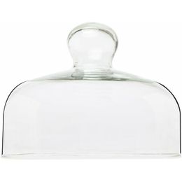 Stanley Rogers - Käseglocke ø 15,5cm, hochwertige Glasglocke, Glashaube zur Aufbewahrung von Käse, vielseitige Frischhaltedose, Glocke für