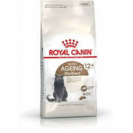 Royal Canin - Senior Aging Sterilised 12+ Trockenfutter für Katzen Mais, Geflügel, Gemüse 400 g