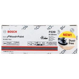Bosch - Schleifblatt M480 Net. Best for Wood and Paint. 15