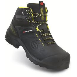 Uvex Heckel macsole adventure 3.0 Stiefel S3 schwarz, gelb Weite 10 Gr. 45 - Schwarz