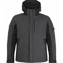 FHB GEORG Arbeitsjacke Primaloft, anthrazit-schwarz, Gr. XL