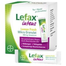 BAYER Lefax intens Lemon Fresh Mikro Granul.250 mg Sim. 50 St