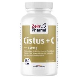 ZeinPharma Cistus 500 mg+C Kapseln 180 St