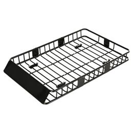 HOMCOM Dachgepäckträger fürs Auto schwarz 99 x 62 x 16 cm (LxBxH)