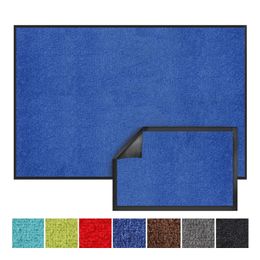 Karat Schmutzfangmatte Monochrom Farbbrillant Teppich für Eingangsbereiche